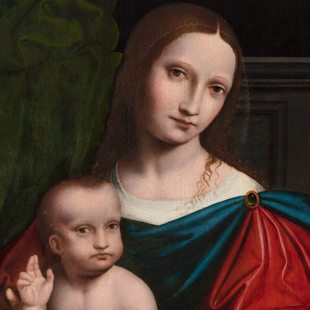 Vierge à l'enfant Giovanni Pietro RICCI, dit Il GIAMPETRINO - Arcanes
